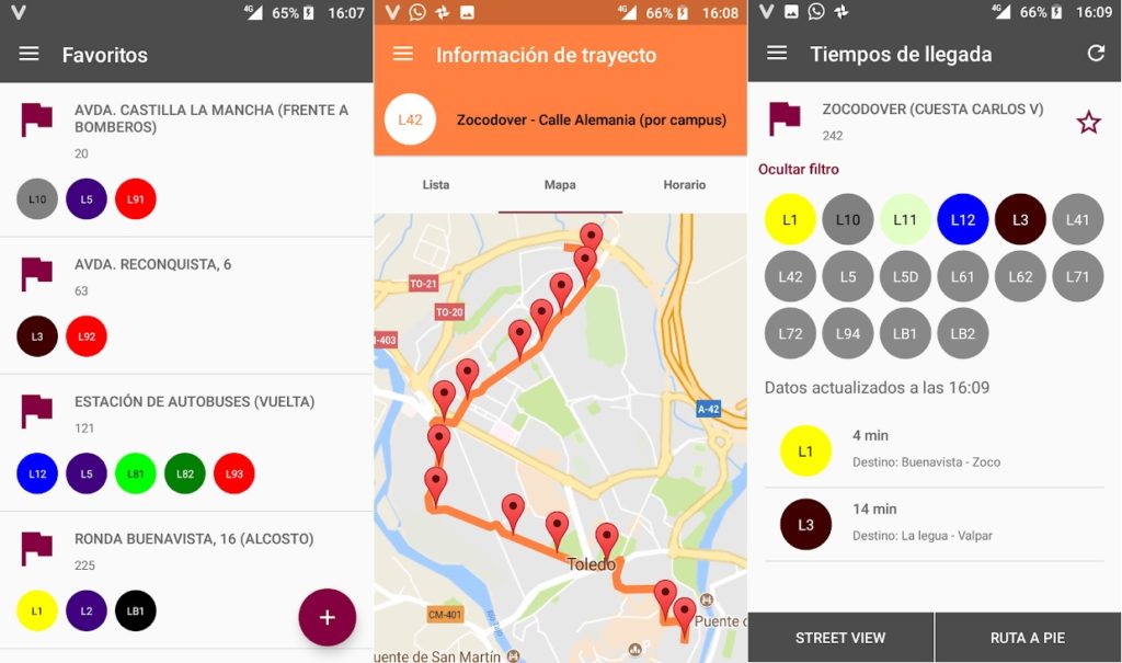 Los horarios, enlaces y rutas para moverte en transporte público, en tu ...