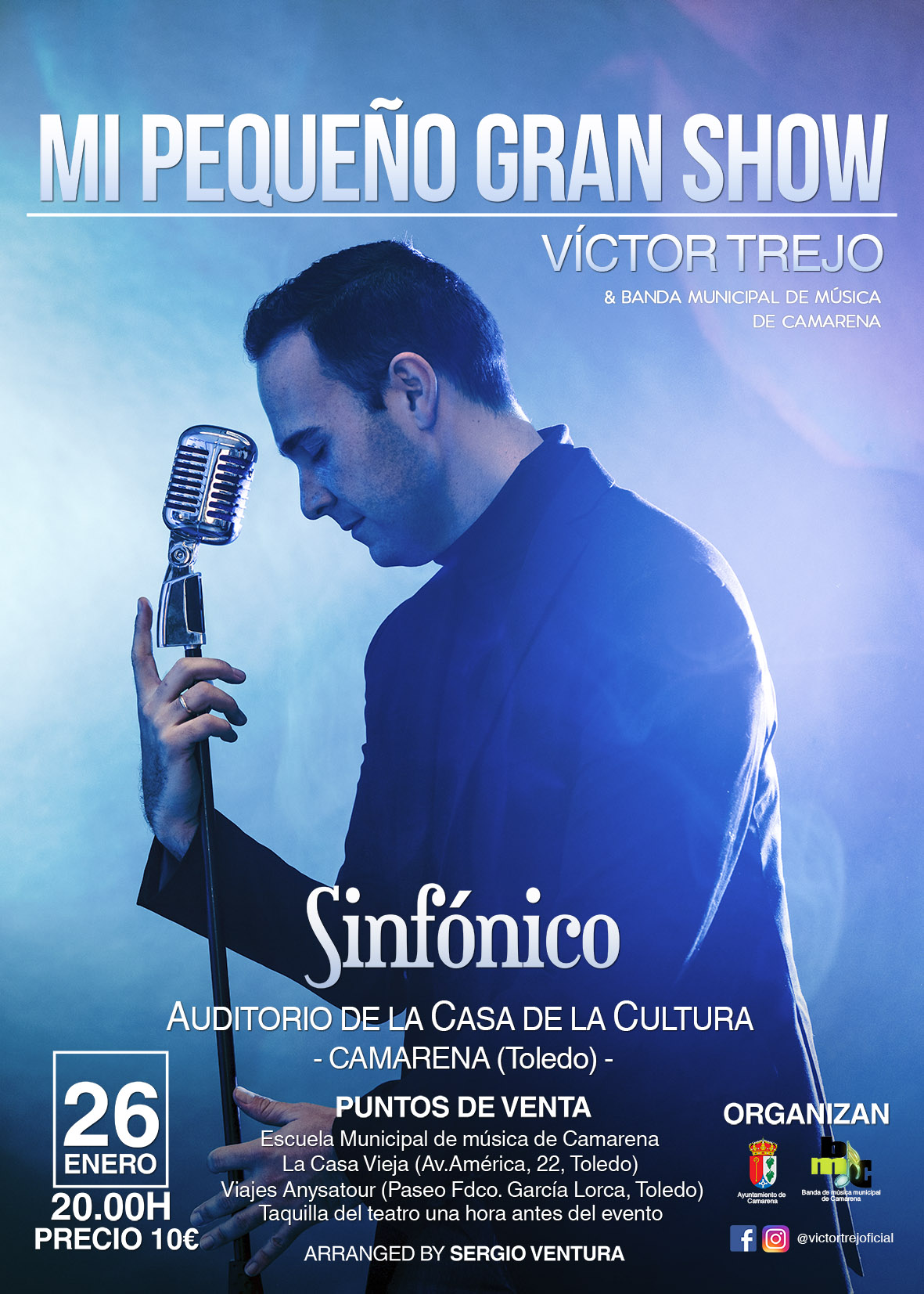 El tenor toledano Víctor Trejo estrena su primer espectáculo en ...