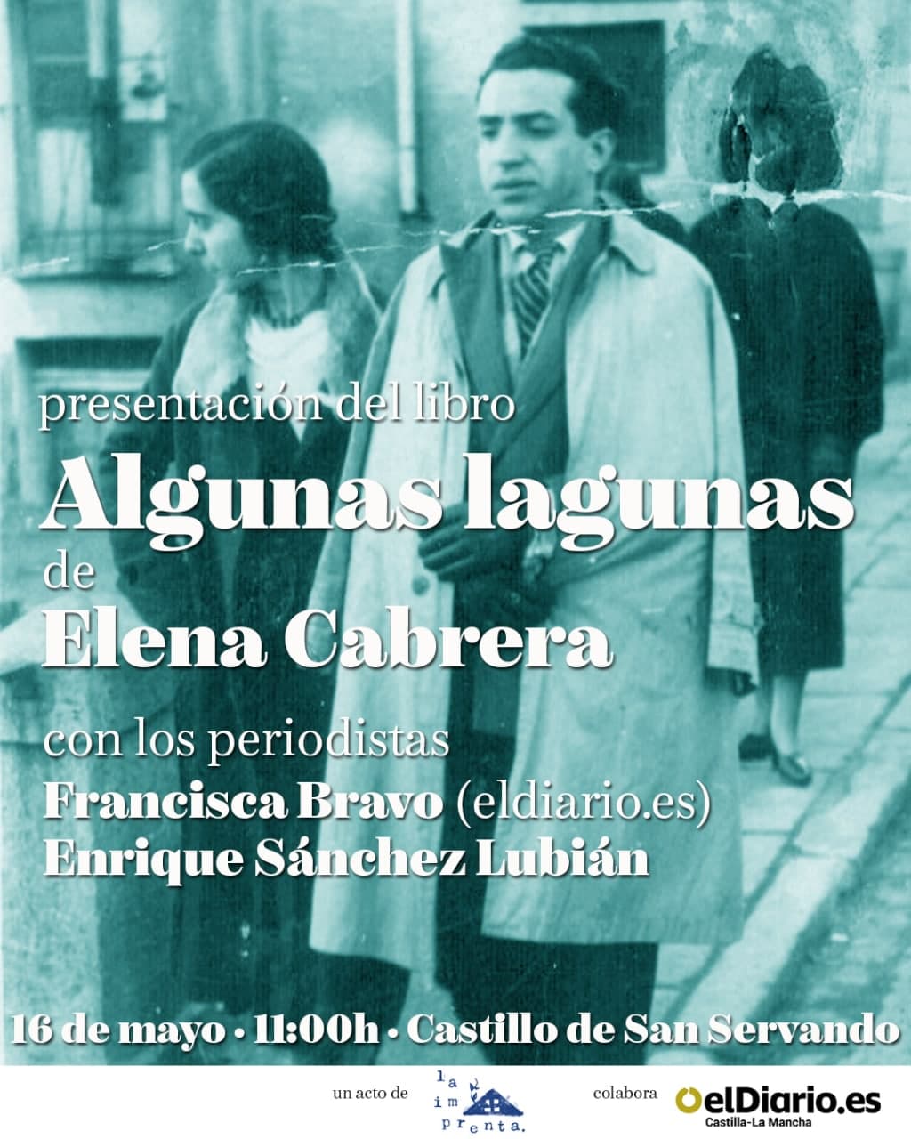 La periodista Elena Cabrera presenta 'Algunas lagunas', ensayo novelado ...