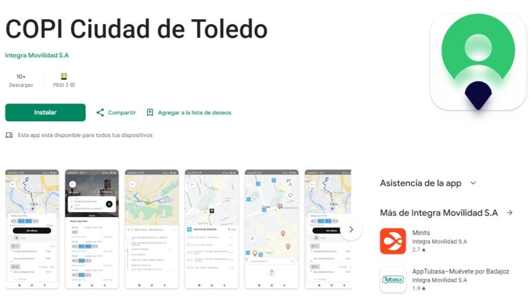 El servicio de autobuses urbanos de Toledo estrena app para conocer ...