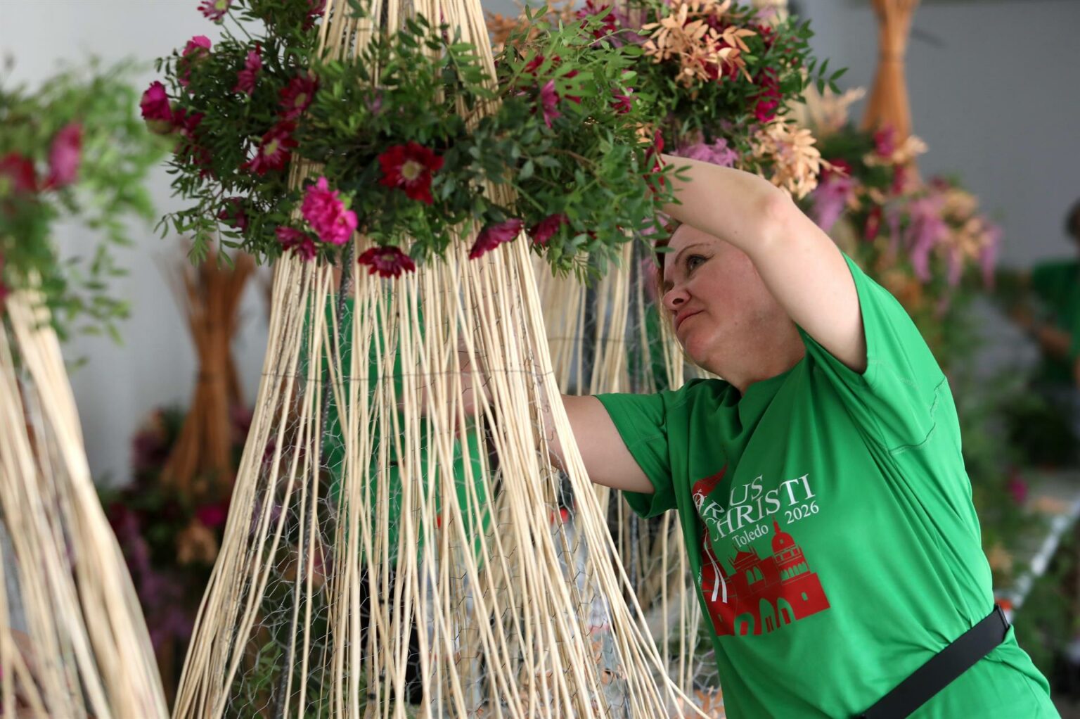 Toledo se engalana para la celebración del Corpus Christi y se ...