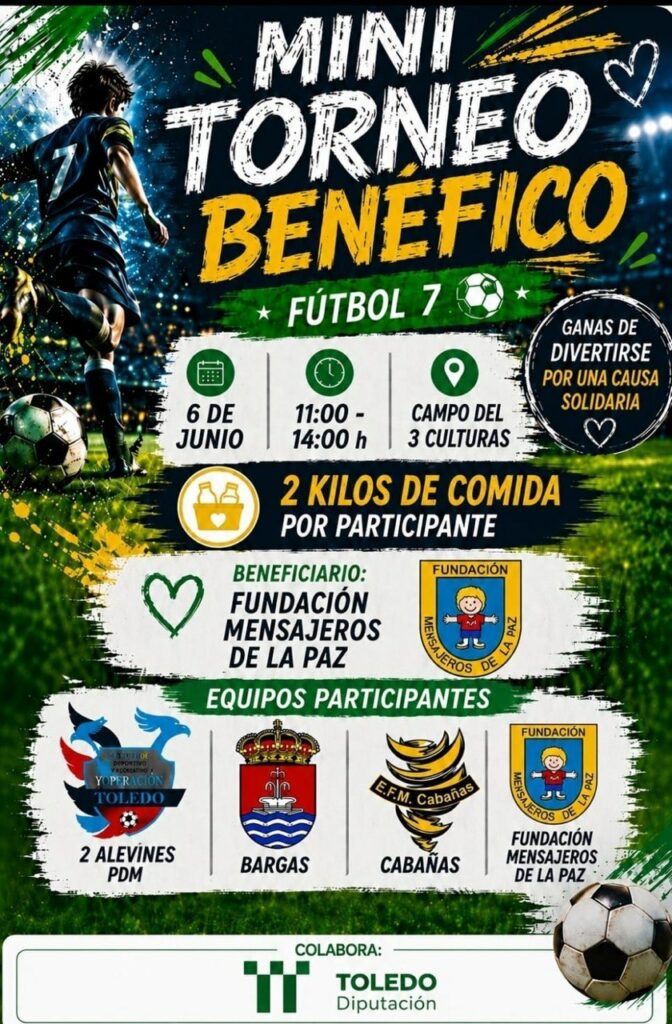 Mini torneo benéfico de fútbol 7 - Noticias Toledo y Provincia ...